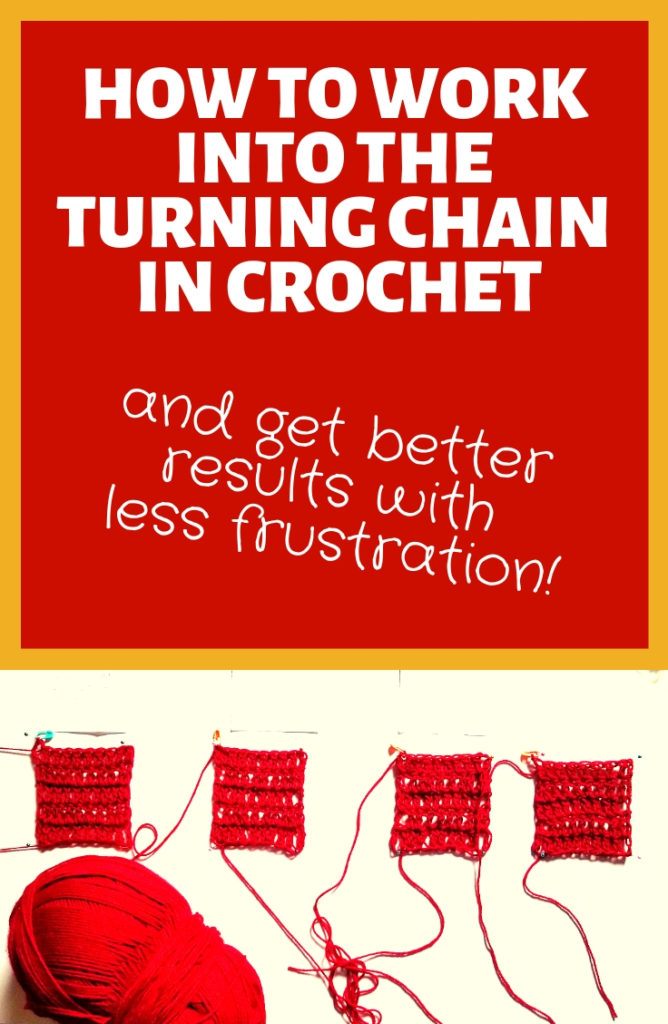 How to Crochet Into the Top of a Turning Chain | Cranberry Crochet